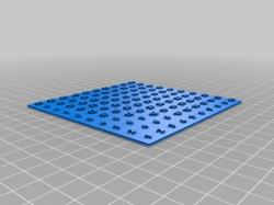 multiplication table 10x10 3d models 【 STLFinder