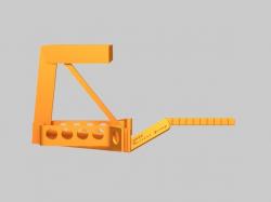 Scott Russell linkage Turn linear motion through 90 degrees 3D Models ...