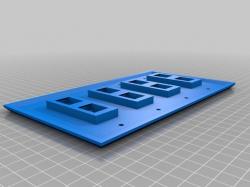 8 port keystone wall plate 3d models 【 STLFinder