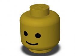 lego minifigure heads dark red lips smile and scowl 3D Models | Page 1 ...