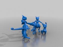 mew evolutions 3D Models | Page 1 | STLFinder