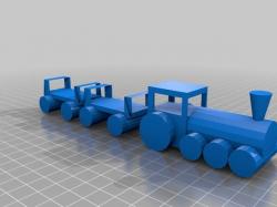 simple train 3d models 【 STLFinder