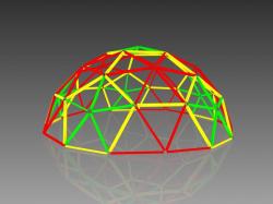 geodesic dome fusion 360 3d models 【 STLFinder