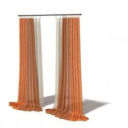 large window curtains 3d models 【 STLFinder