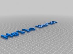 3d text generator stl 【 STLFinder