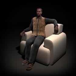 sitting man 3d models | Page 1 | STLFinder