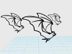bat design 3d models 【 STLFinder