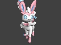 sylveon fan art 3d models 【 STLFinder