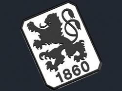 tsv 1860 münchen logo 3D Models | Page 1 | STLFinder