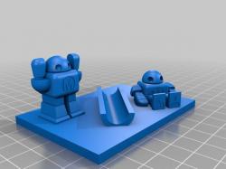 pen holder robot 3d models 【 STLFinder