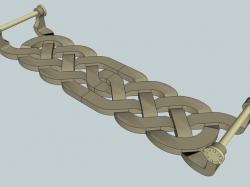 Celtic knot tablet weaving loom - Free 3D Model | STLFinder
