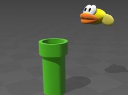 flappy bird 3d models 【 STLFinder