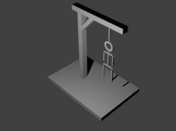 custom hangman 3d models 【 STLFinder