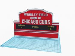 wrigley field sign 3D Models | Page 1 | STLFinder