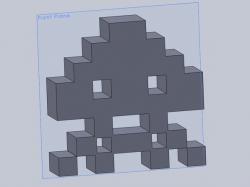 3 9 inch display space invaders 3D Models | Page 1 | STLFinder