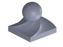 4x4 post caps 3D Models | Page 1 | STLFinder