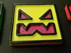 bad bunny geometry dash icons 3D Models | Page 1 | STLFinder