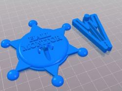 hall monitor badge 3D Models | Page 1 | STLFinder