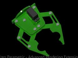 Simple servo gripper 3D Models | Page 1 | STLFinder