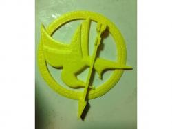 hunger games mockingjay pin 3d models 【 STLFinder