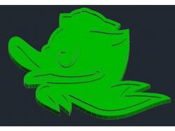 oregon ducks logo 3d models 【 STLFinder