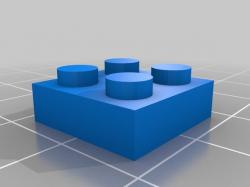 2x2 lego 3d models 【 STLFinder