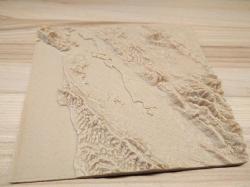topographical map of san francisco bay area 3d models 【 STLFinder