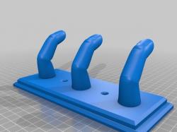 middle finger coat hook 3d models 【 STLFinder