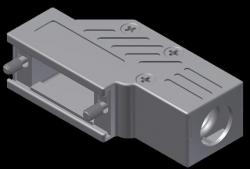 90 degree exit dsub metal cover 3D Models | Page 1 | STLFinder