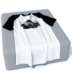 thailand cartoon prints kid t shirt black and white 3D Models | Page 1 ...