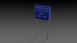 polyester capacitor philips 47nf 630v non polar film capacitor 2j473j ...