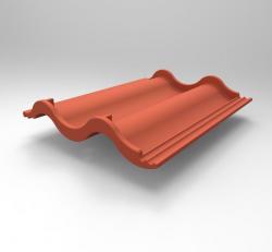 roof tile 3d models 【 STLFinder