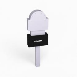 life size street sign post 3d print | Page 1 | STLFinder