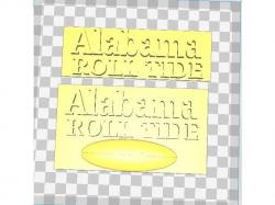 alabama custom tag 3d models 【 STLFinder