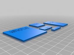 dividing fractions examples 3D Models | Page 1 | STLFinder