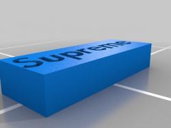 supreme brick 3d models 【 STLFinder