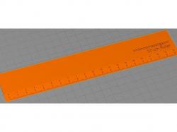 20cm ruler 3d models 【 STLFinder