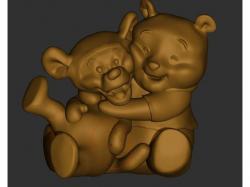 baby pooh bear drawing 3D Models | Page 1 | STLFinder
