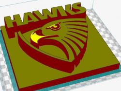 hawthorn afl logo 3D Models | Page 1 | STLFinder