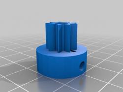 9 tooth gear 3D Models | Page 1 | STLFinder