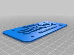 ontario custom license plates 3D Models | Page 1 | STLFinder