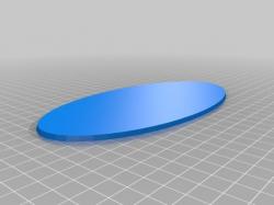 90mm oval base 3d models 【 STLFinder