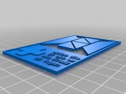 Cross puzzle - deutsch - Free 3D Model | STLFinder