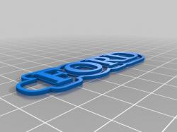 ford letters 3d models 【 STLFinder
