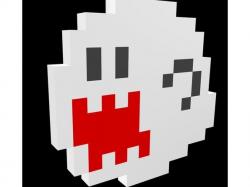 Super Mario World Flying With Cape Pixel Art 3d models 【 STLFinder