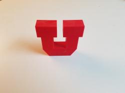 university of utah block u logo 3D Models | Page 1 | STLFinder