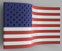 us flag proportions 3d models 【 STLFinder