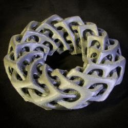 braided or twisted torus 3d models 【 STLFinder