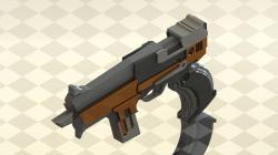 Borderlands 2 Veritas Gun prepared for laser cutting 3D Models | Page 1 ...