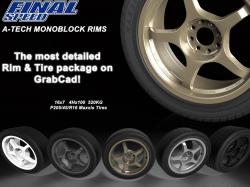 a tech rims 3D Models | Page 1 | STLFinder